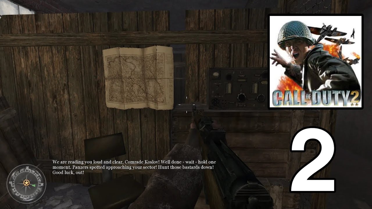Call of Duty 2 : Walkthrough Gameplay #2 (PC) - YouTube