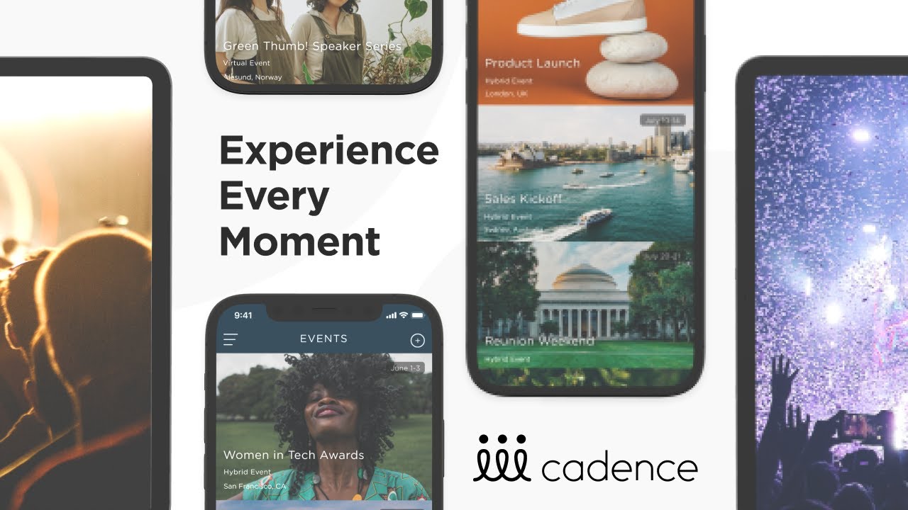 Cadence - The Event Experience Platform - YouTube