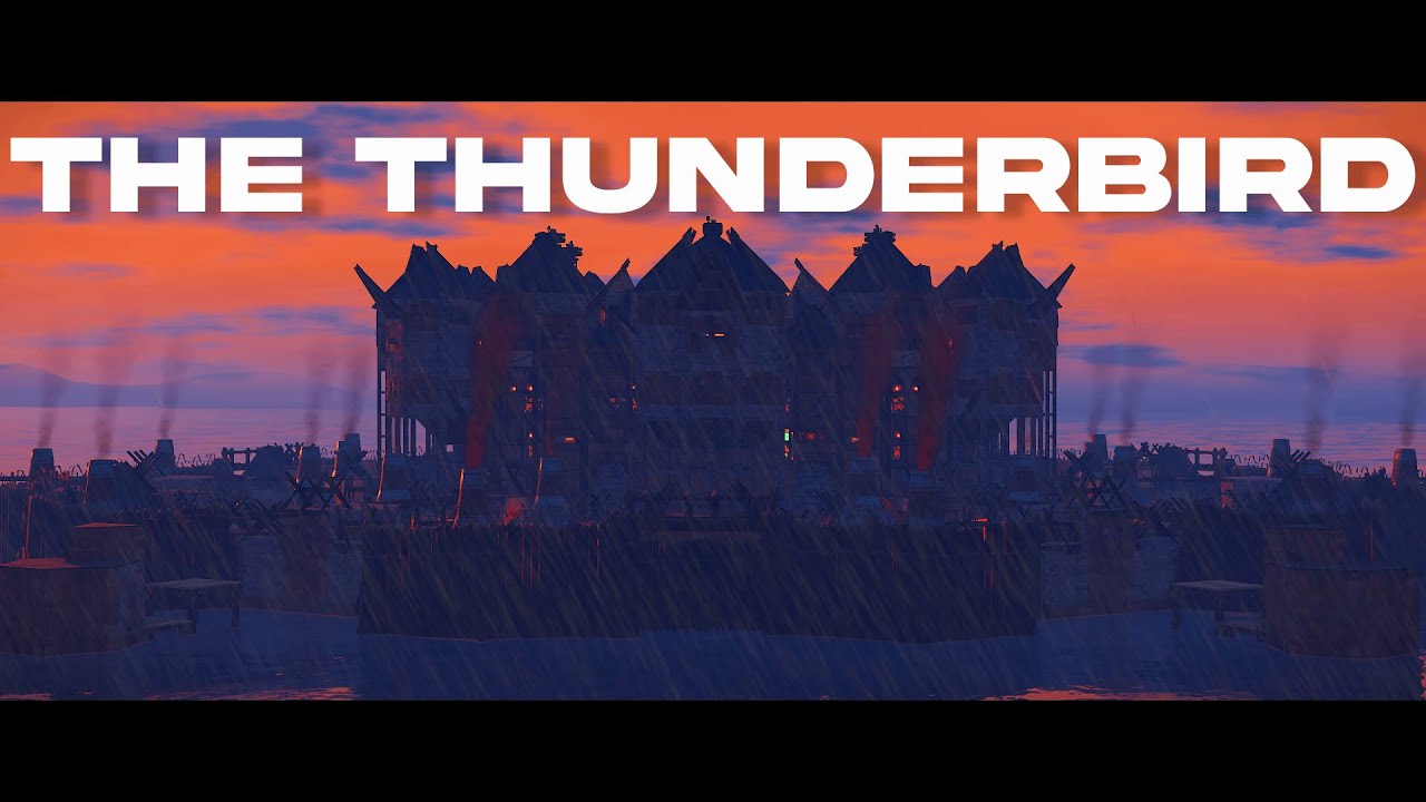 🐦The Thunderbird🌩️ • 20+ Man Base • Insane Circle Base With Mountain ...
