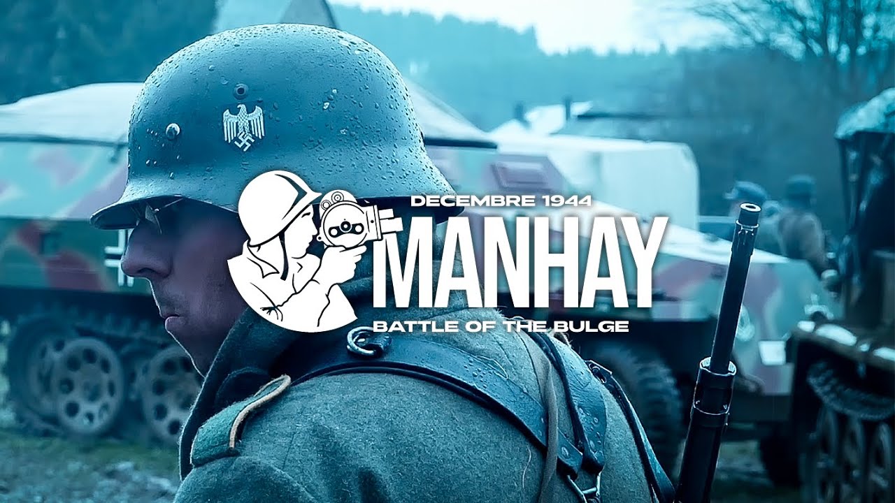 Manhay "Battle Of The Bulge" 2023 (Official Vidéo) Belgium WW2. - YouTube