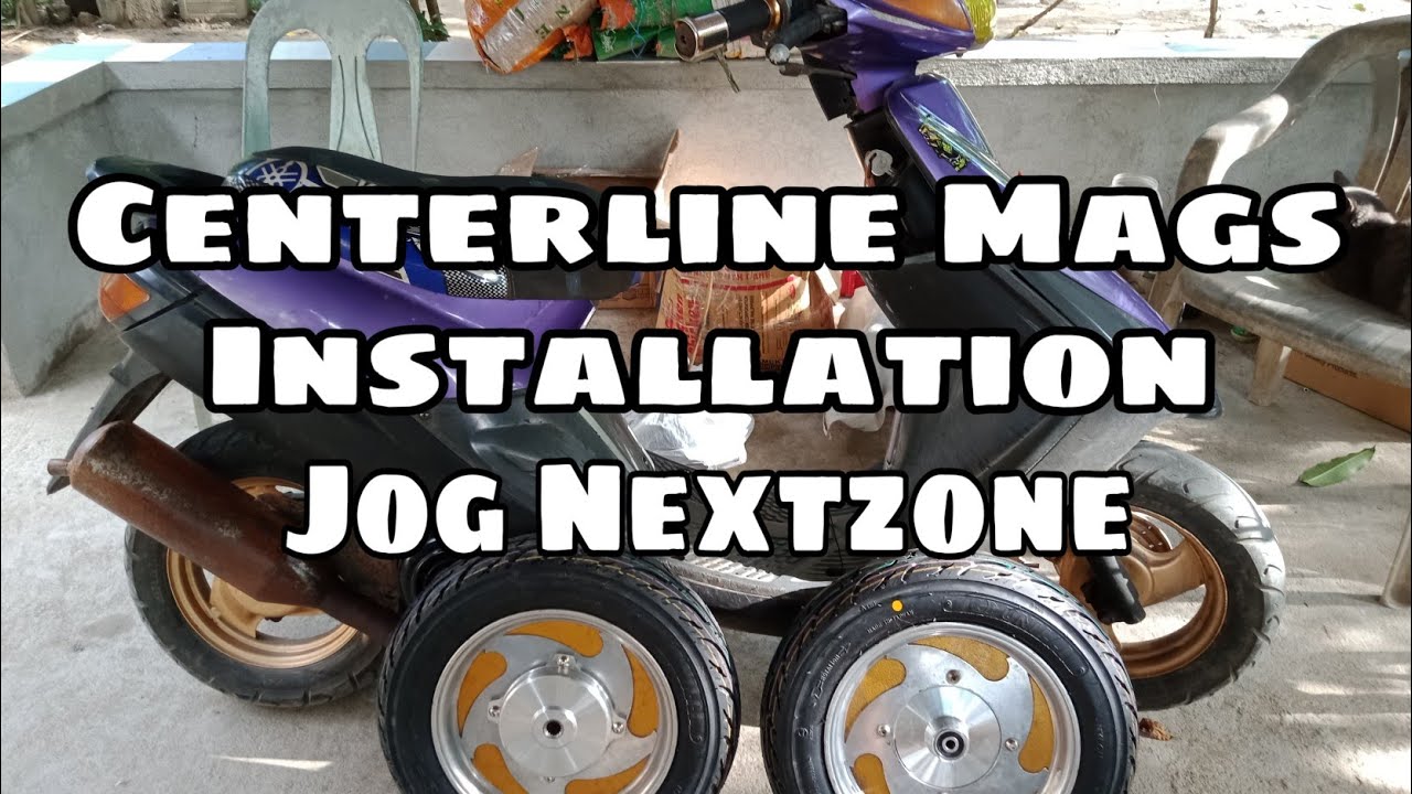 Yamaha Jog Nextzone | Centerline Mags Installation - YouTube