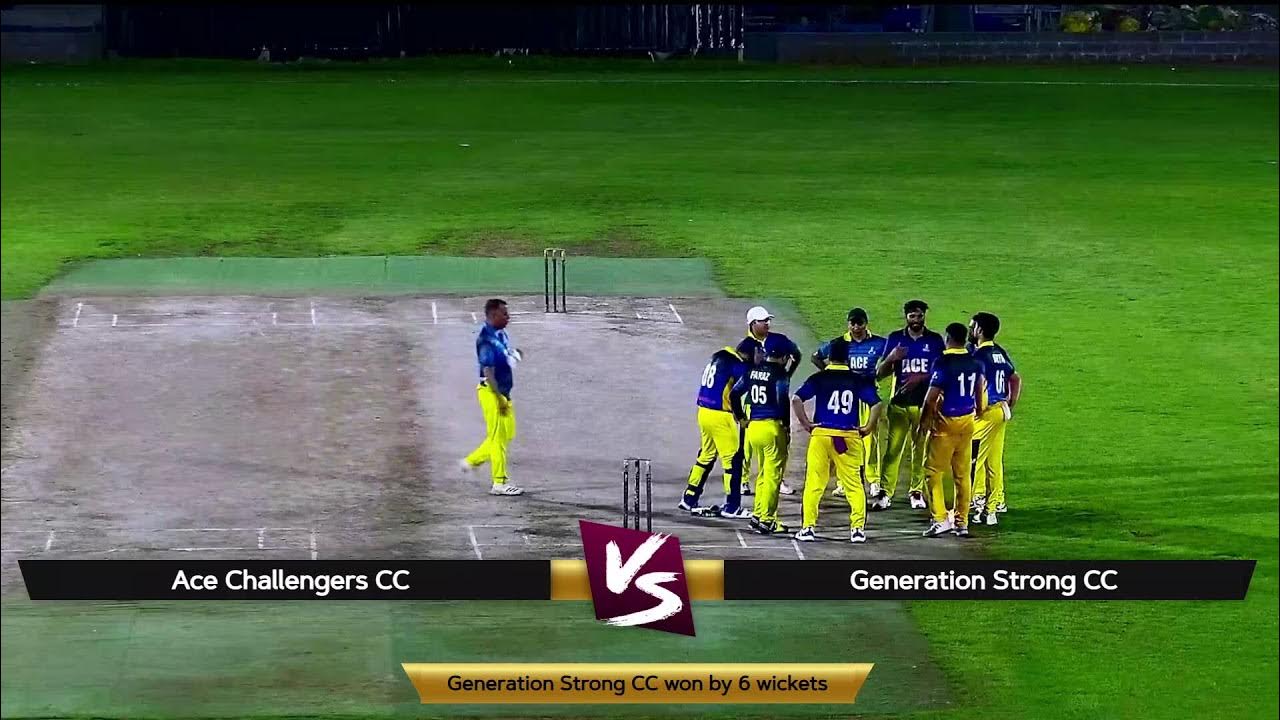 Generation Strong CC Vs Ace Challenegers CC | MCC Sunday Slammers VIII | MCC Cricket Grounds ...