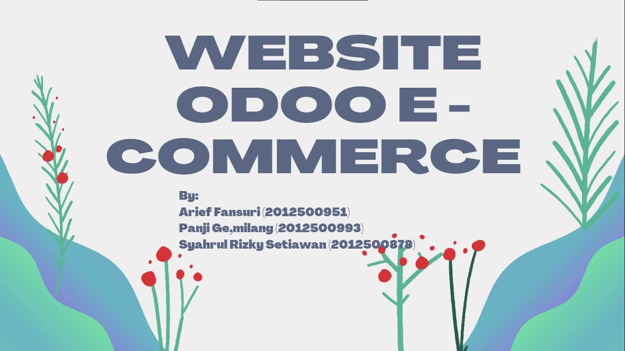 Tutorial Membuat Website Menggunakan odoo untuk memulai E - Commerce - YouTube