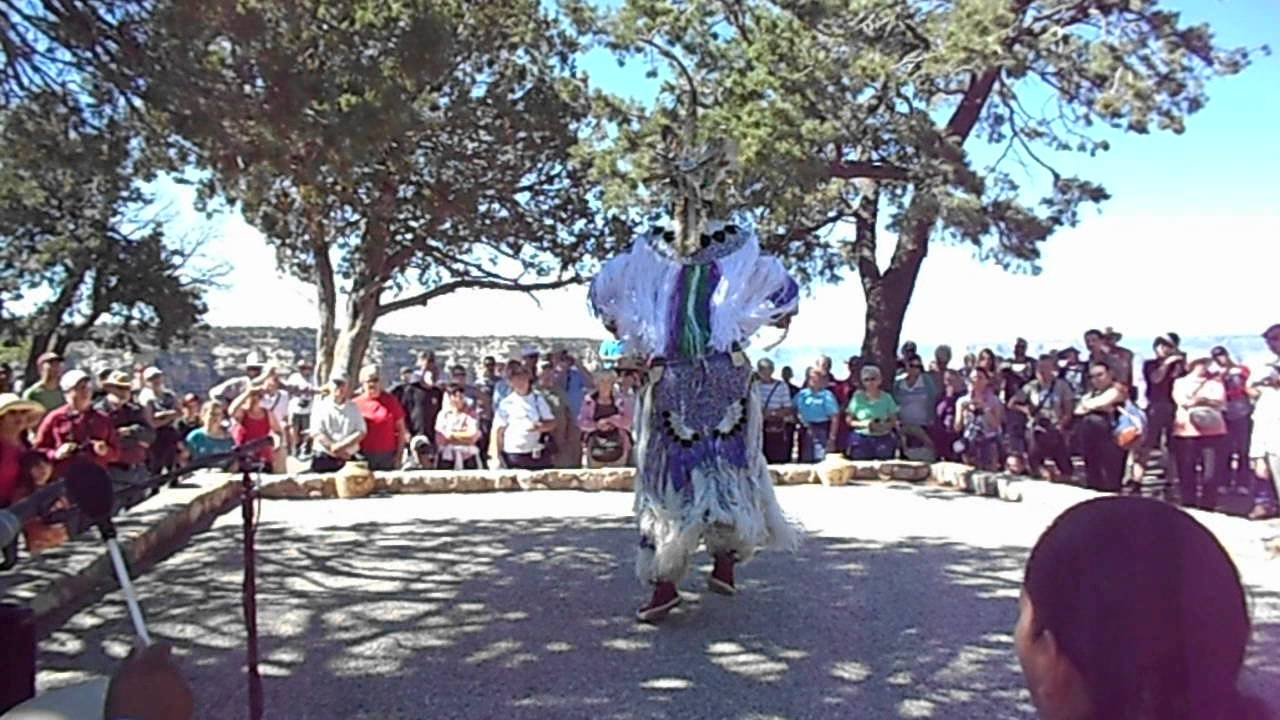 Native American Dances The crow hop at the Grand Canyon behind the Hopi ...