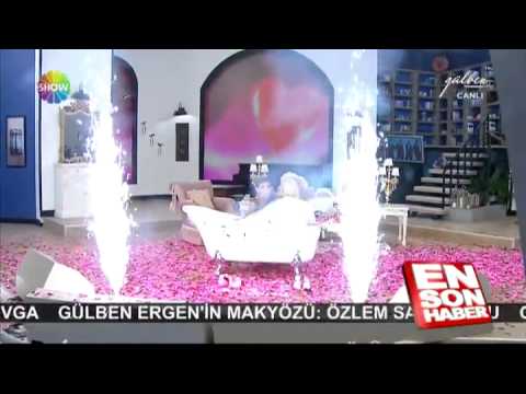 Canlı yayında Banu Alkan'ı küvete soktu