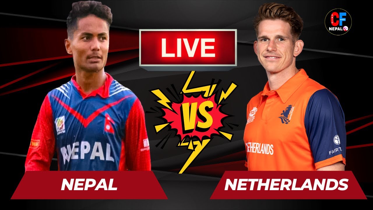 Nepal Vs Netherlands Cricket Live | Nepal Vs Netherlands Live | Practice Match | Nepal Vs ...