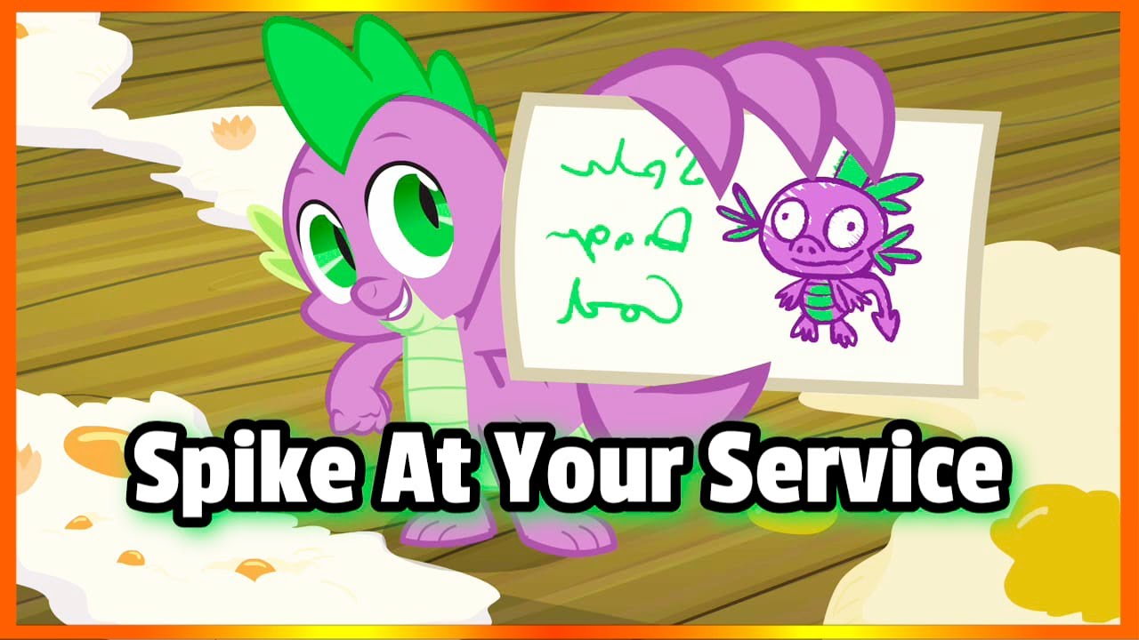 My Little Pony Temporada 3 Episodio 09 : Spike, a sus Órdenes - YouTube