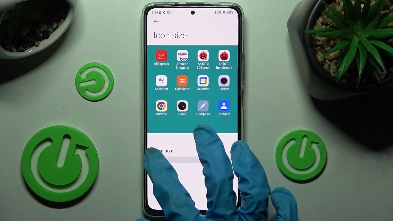 How to Change Icons Size on Xiaomi Redmi Note 11 Pro+ – Resize Icons ...