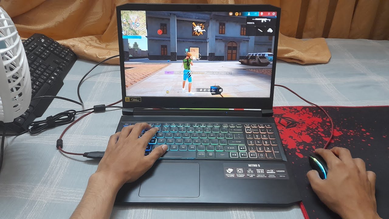 Ryzen 5 5600h Gtx 1650 | How To Play FreeFire In Laptop | FreeFire ...