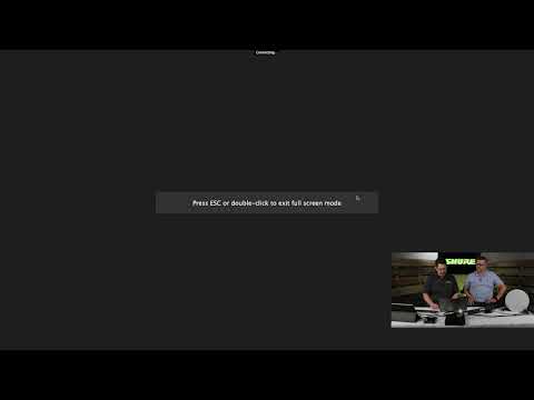 Shure P300-IMX Soft Codec Setup w/ MXA710, MXA-NMB and MXN5W-C - YouTube