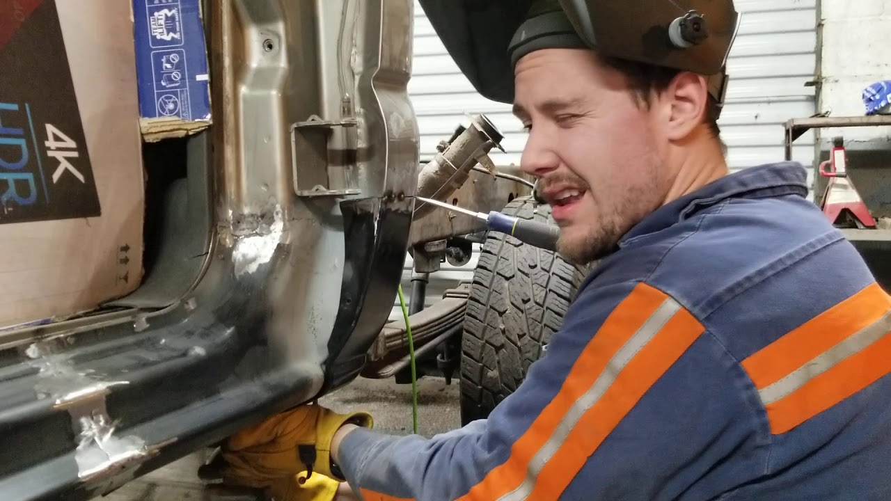 Quality Rust Repair: Cab Corner Part 1 - YouTube