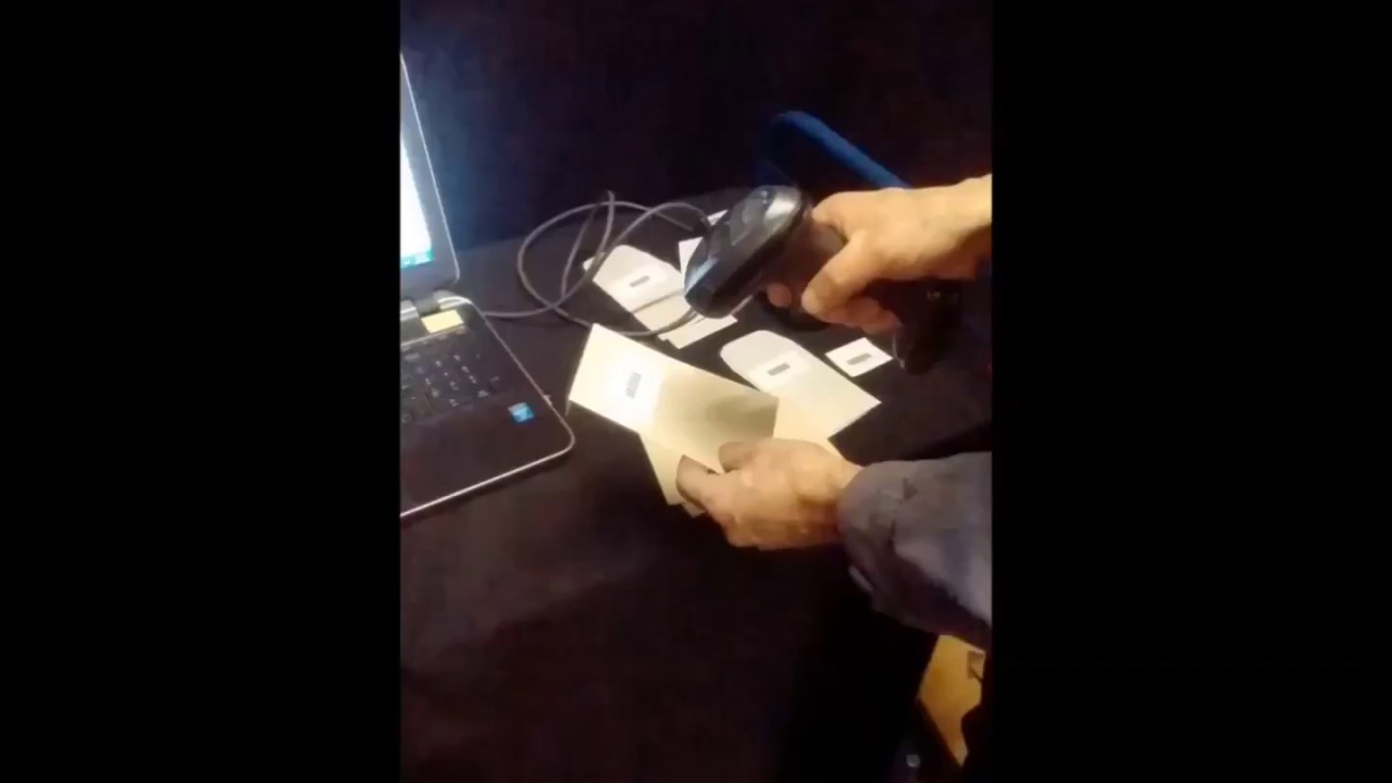 Agriculex SDSC-1: Barcode Scanning - YouTube