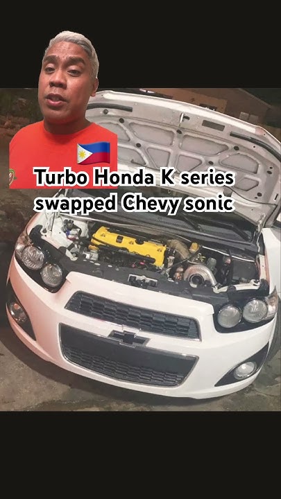 Turbo Honda K series swapped Chevy sonic - YouTube