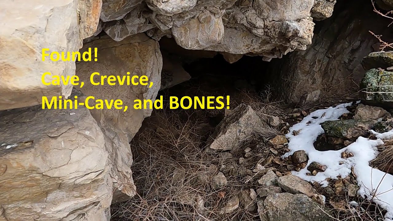 Found! Cave, Crevice, Mini Cave, and Bones! - YouTube