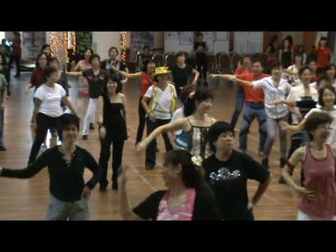 Grease Lightning - line dance - YouTube