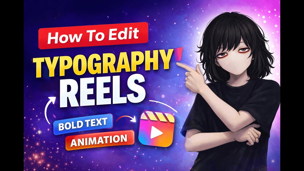 🔥 Learn How To Edit Typography Reels Step By Step! - YouTube