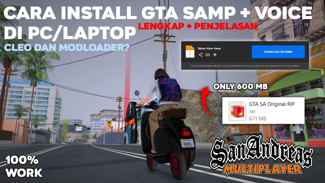 CARA DOWNLOAD DAN INSTALL GTA SAMP ROLEPLAY DI PC/LAPTOP TERBARU!! WORK ...