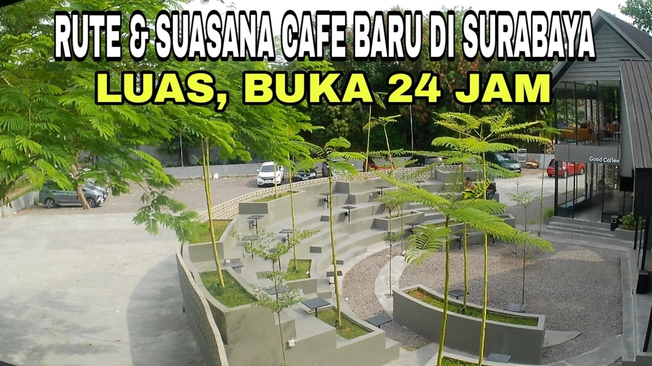 RUTE & SUASANA BM COFFEE SURABAYA || CAFE SURABAYA TERBARU 24 JAM - YouTube