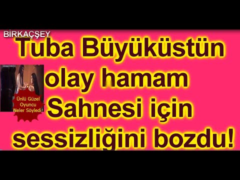Tuba Büyüküstün Olay Hamam Sahnesi...