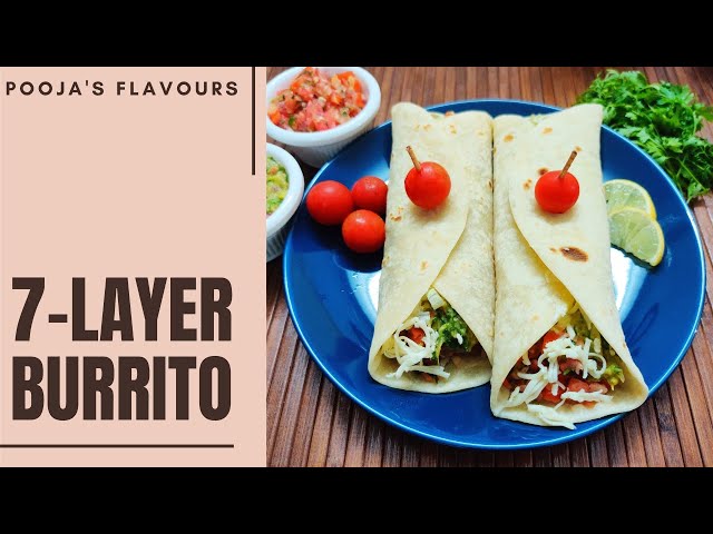 Taco Bell 7 Layer Burrito