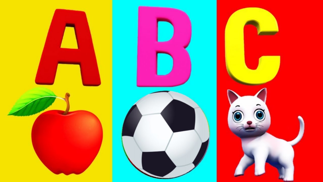 A for Airplane, One two three, learn to count, 123 Numbers, to 100 ...
