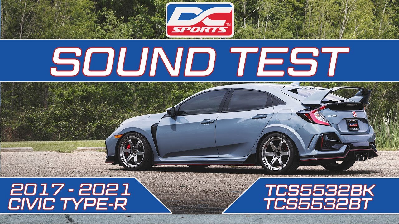 DC Sports 17-21 Civic Type-R Exhaust System - YouTube