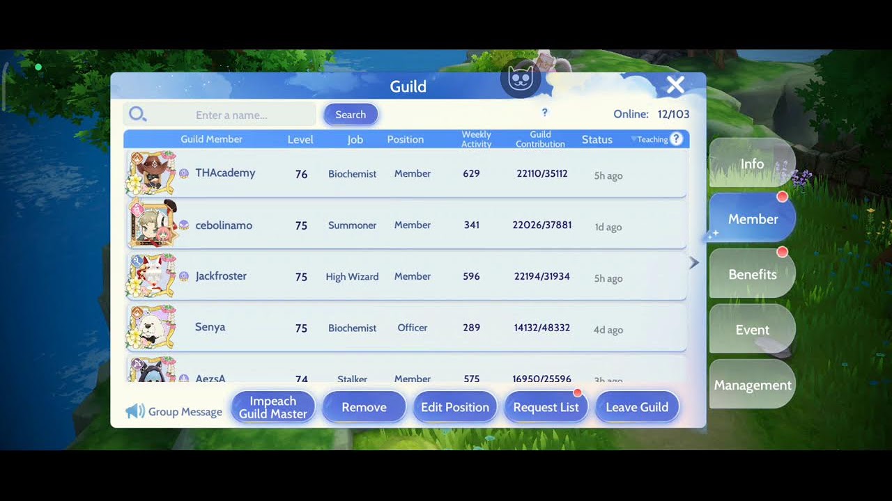 ROO guild event (Nyao's POV) - YouTube