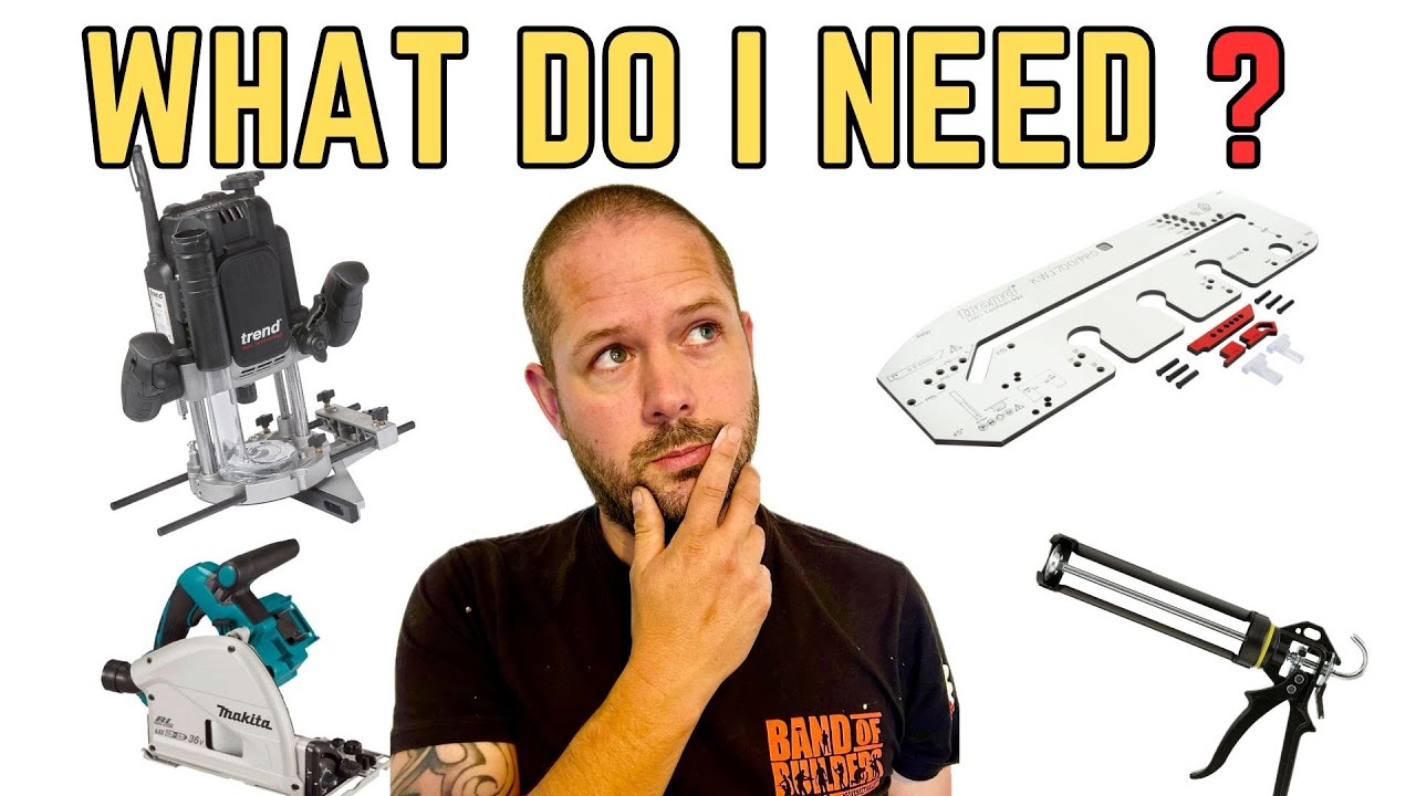 What tools do you need to install kitchen worktops - YouTube