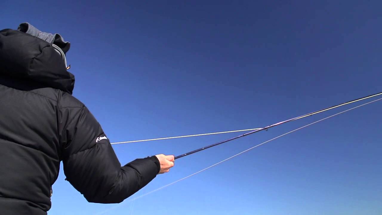 Watch a Fly Fishing Cast in Slow Motion - YouTube