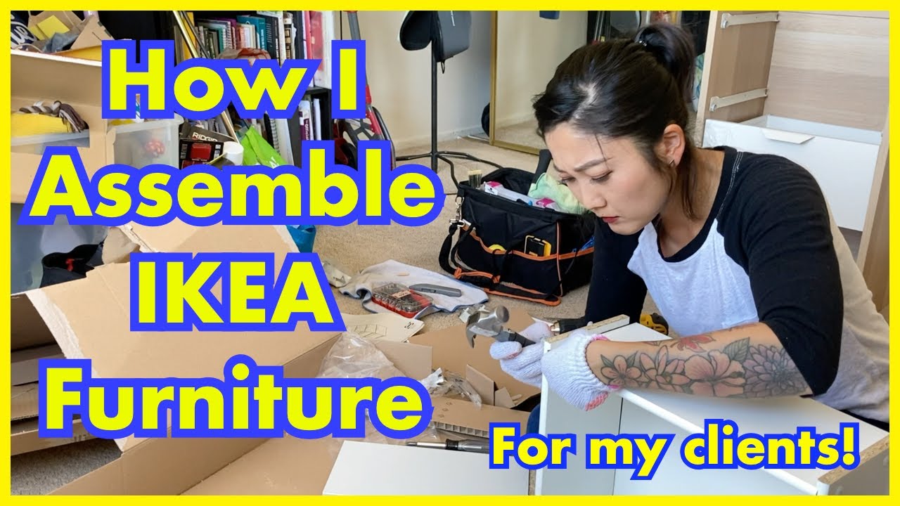 Assembling IKEA Furniture As Fast As I Can | my kind of economical ...
