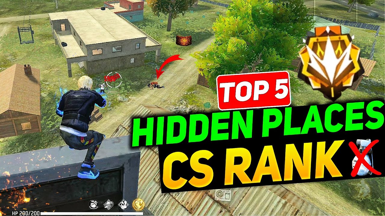 Top 5 Cs Rank Push Hidden Places Clash Squad After Update Hidden