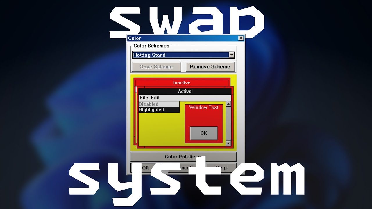 Can I swap the Windows NT kernel and system base? - YouTube