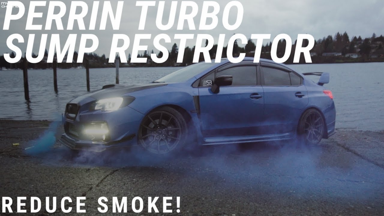 PERRIN TURBO SUMP RESTRICTOR | 2015-2018 SUBARU WRX - YouTube