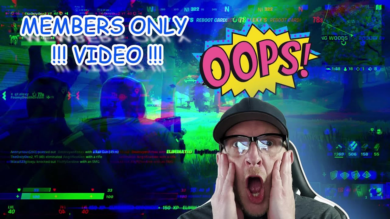 1st EVER MEMBERS ONLY VIDEO - YouTube