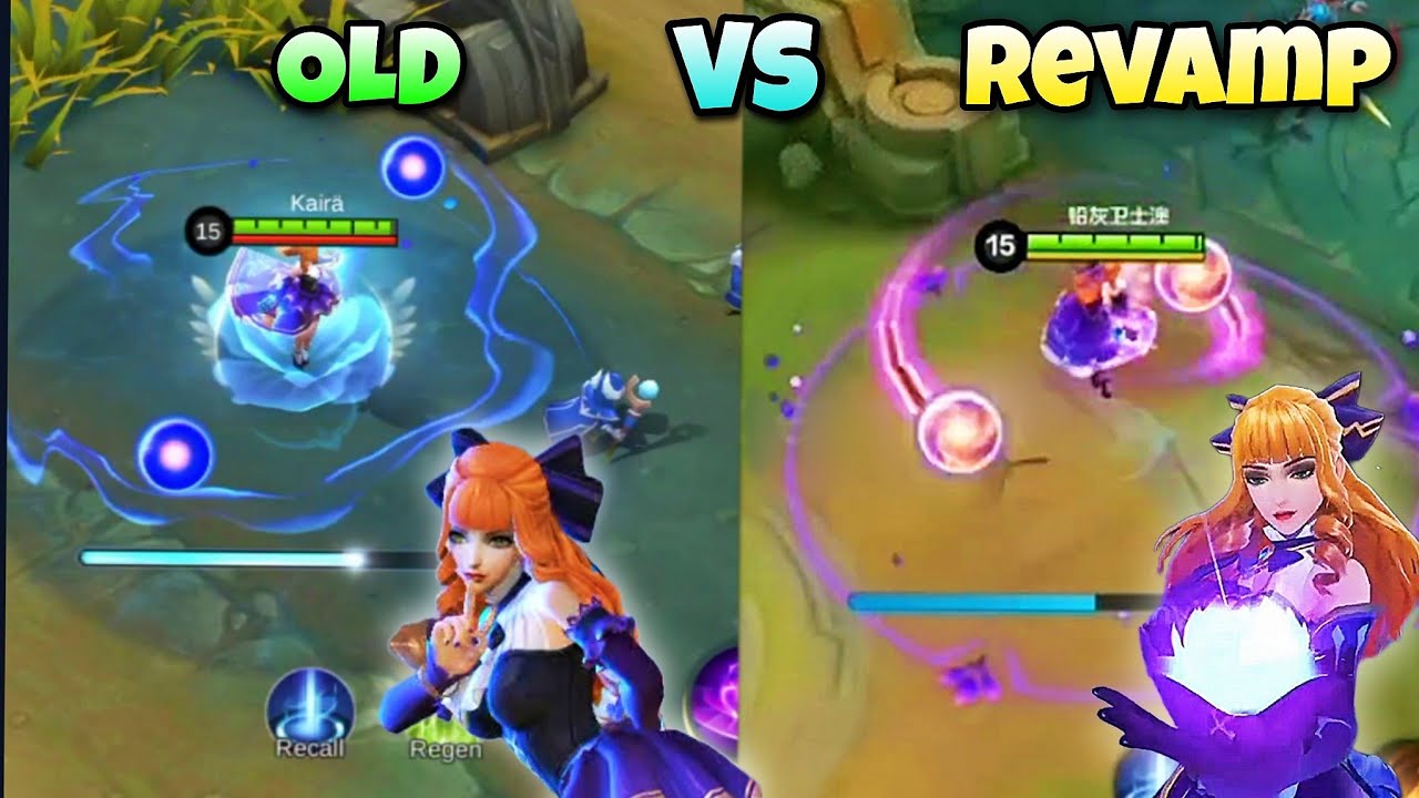 GUINEVERE REVAMP VS OLD COMPARISON VIA CHINA SERVER🔥 - YouTube