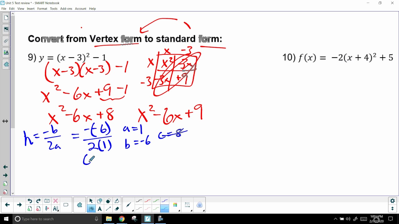 Unit 5 Test 2 Review - YouTube