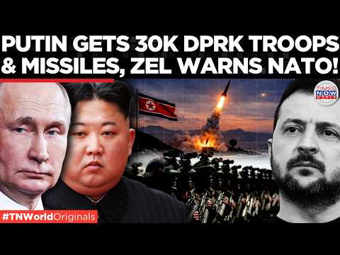 Zelensky Claims Putin Preparing Mobilization as 30,000 North Korean Troops Prepare to Join Russia!