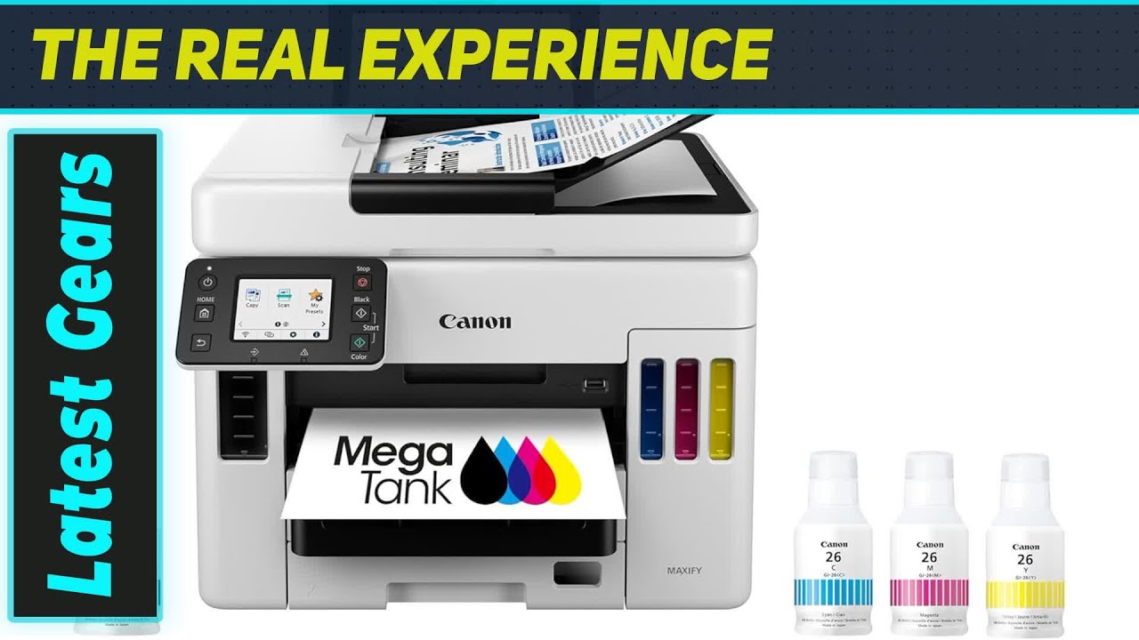 Canon MAXIFY GX7021: The Ultimate Business Printer - YouTube