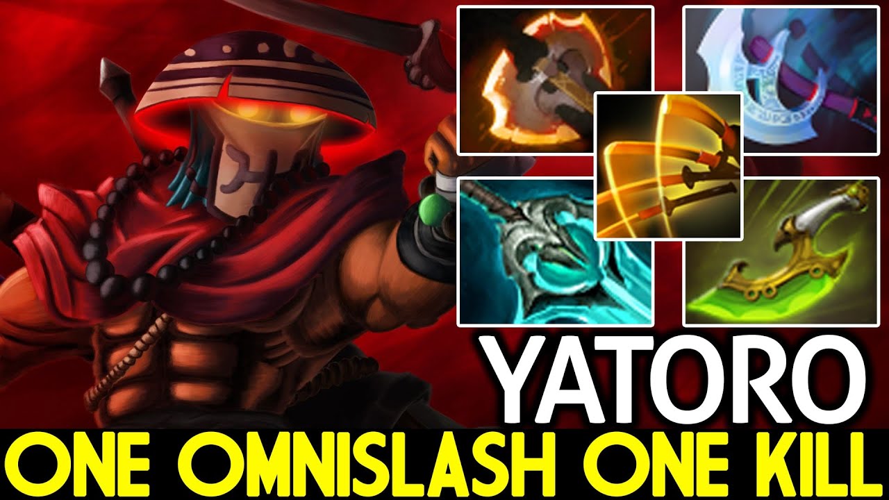 YATORO [Juggernaut] One Omnislash One Kill with Full Agi Build Dota 2 ...