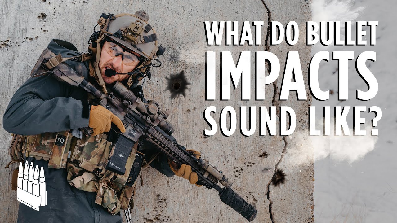 What do bullet impacts sound like? Tons of different materials shot ...