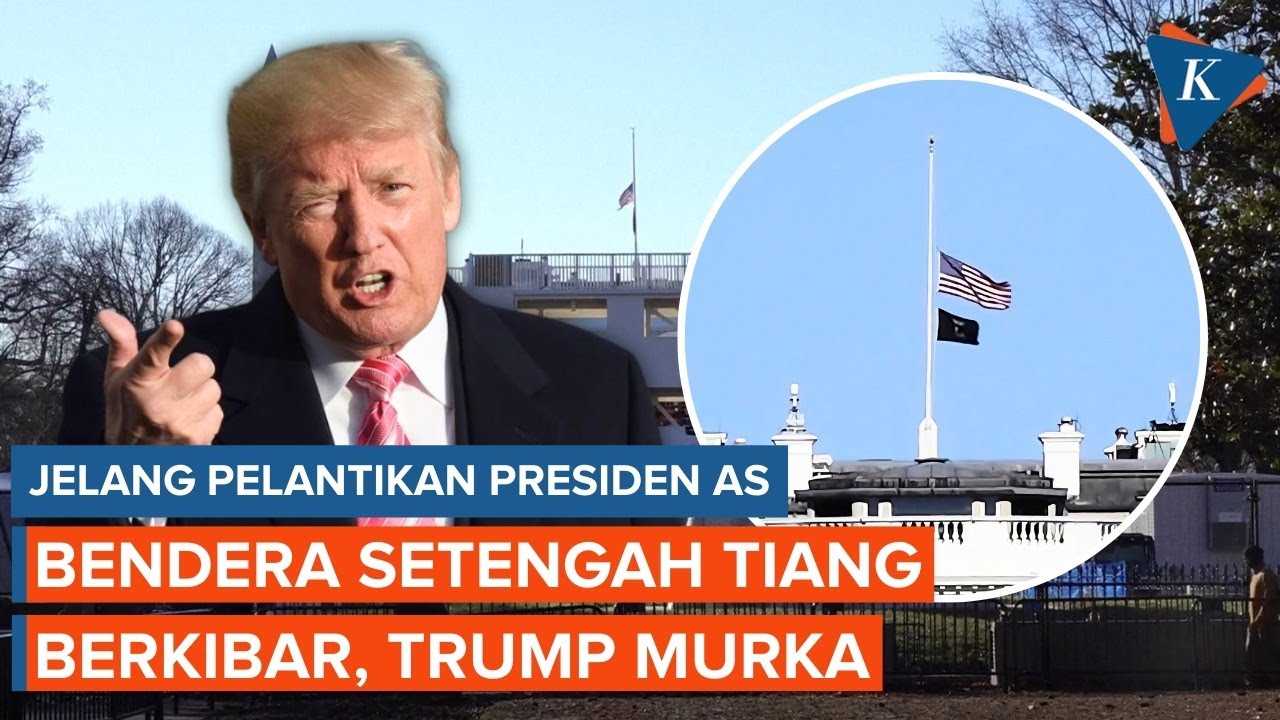 Bendera Setengah Tiang Bakal Berkibar di Hari Pelantikannya, Donald ...