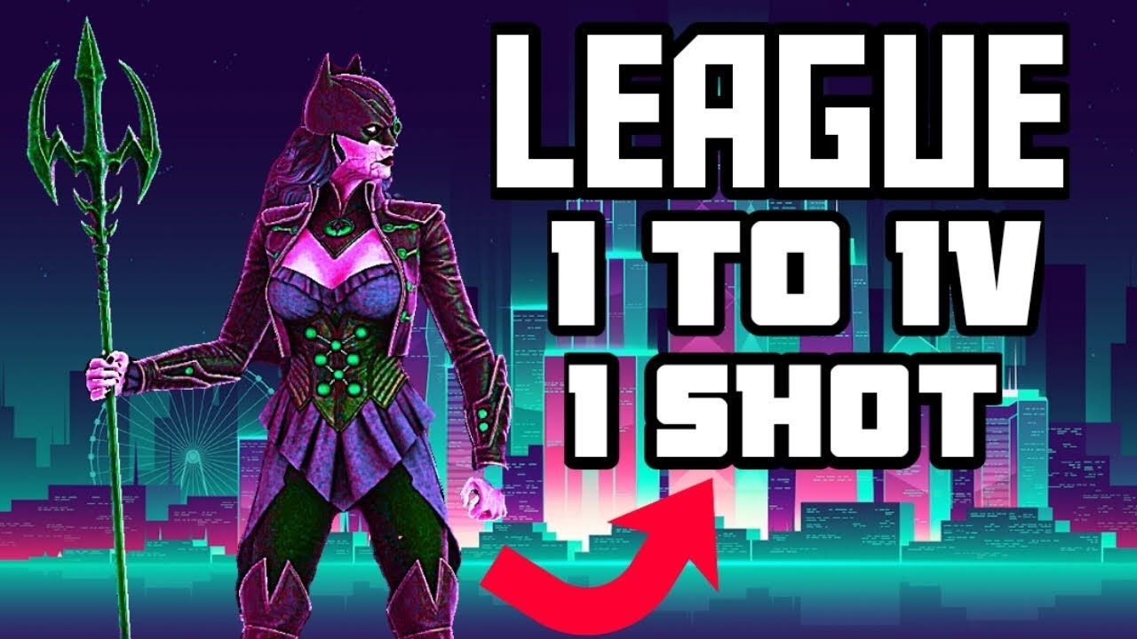 Tier 1 to 1V League Raids One-Shot Injustice 2 Mobile - YouTube
