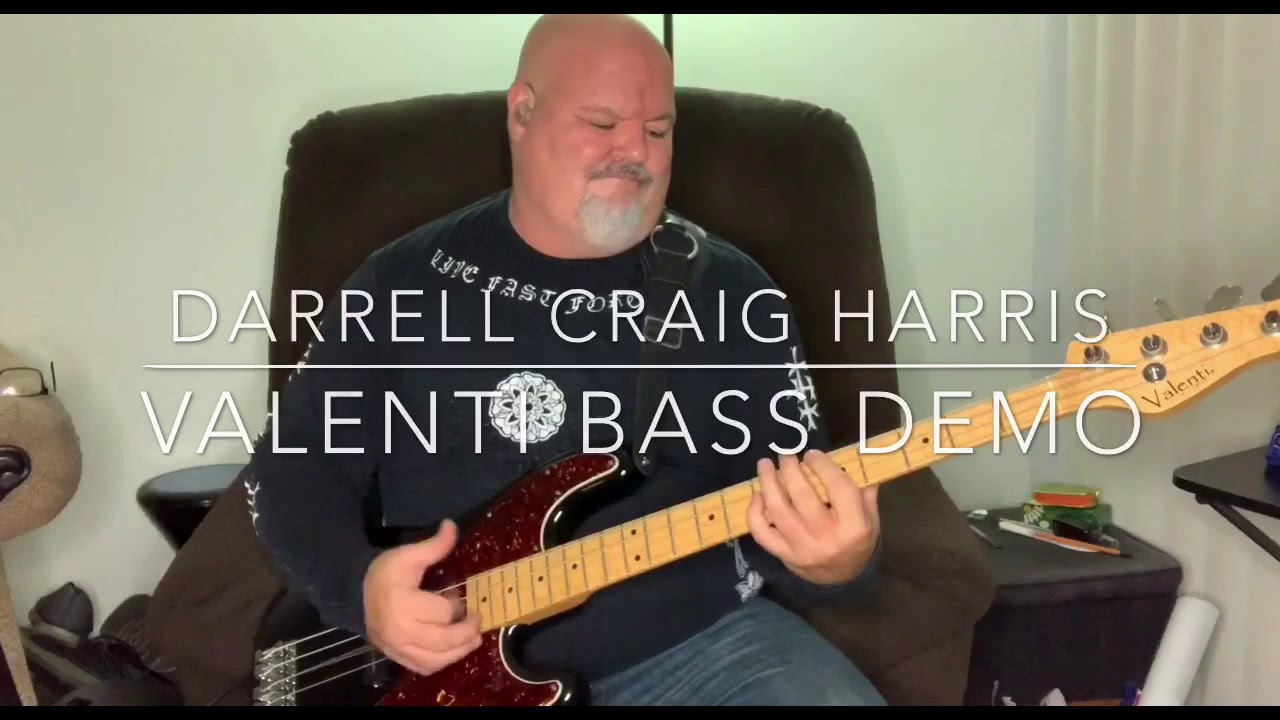Valenti Bass demo with my new Tele Bass #guitar in Vegas - Darrell ...