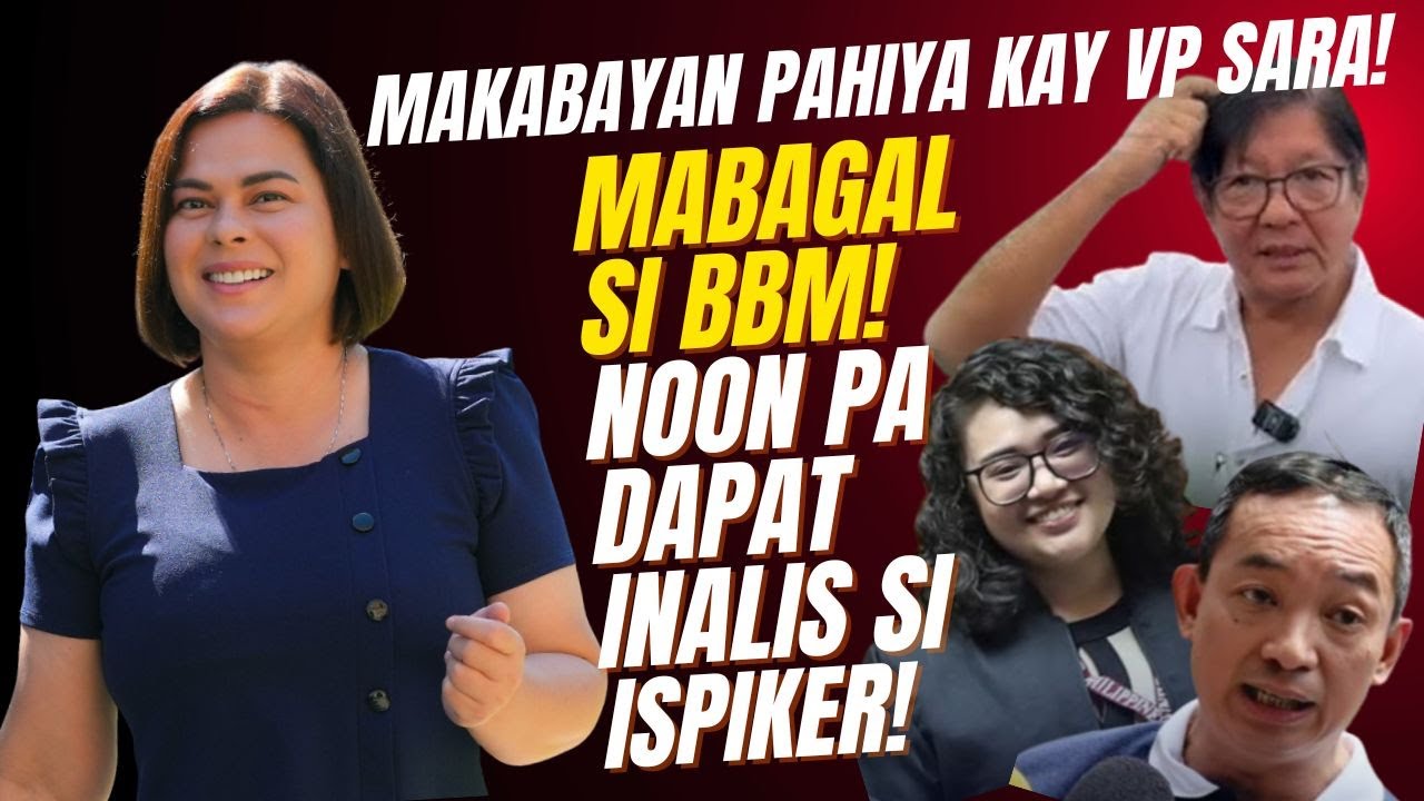 MABAGAL SI BBM! DAPAT NOON PA INALIS SI ISPIKER! MAKABAYAN CONGMEN ...