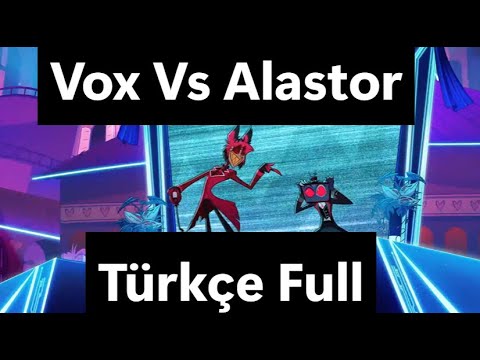 Alastor Vs Vox  Türkçe Full  Hazbin Hotel 2. sezon #hazbinhotel #season2 #alastor #vs #vox #türkiye