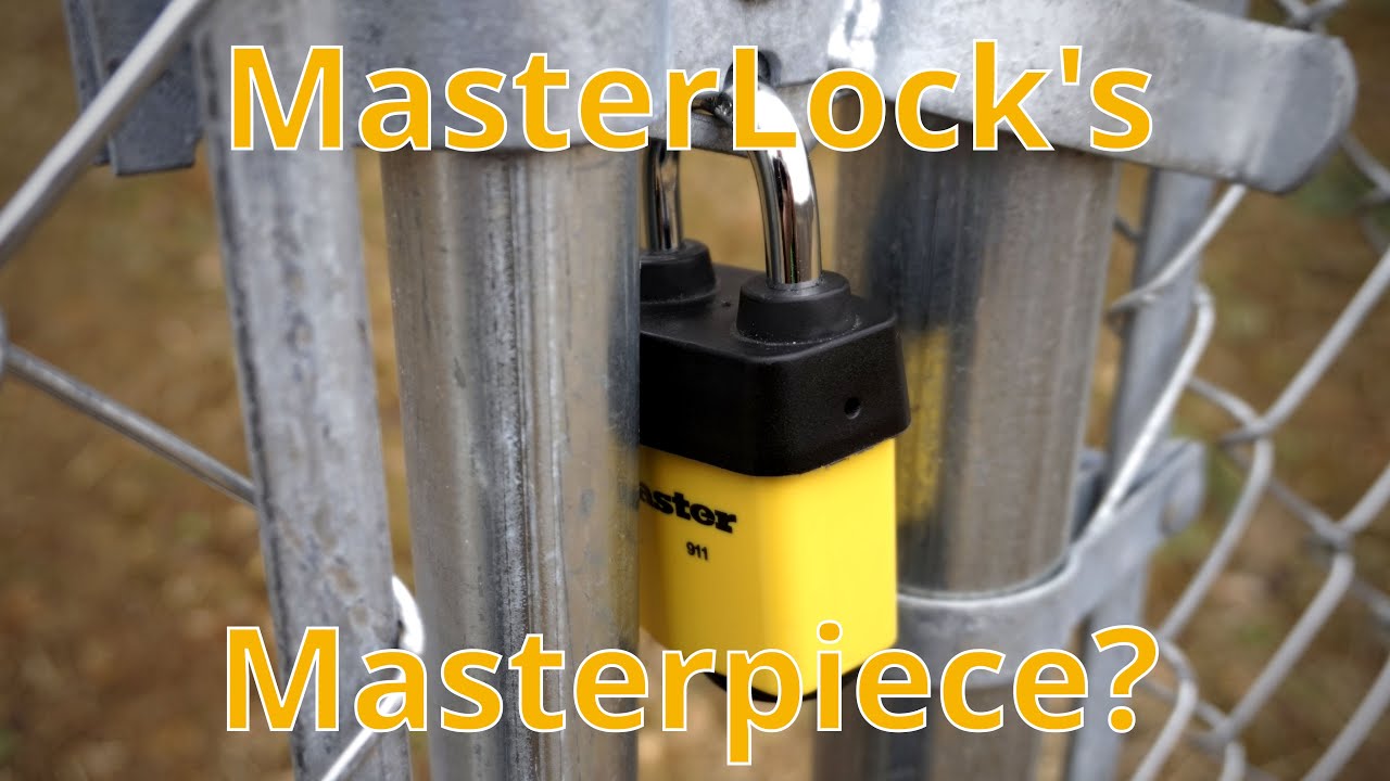 MasterLock 911 - MasterLock's Masterpiece? - YouTube