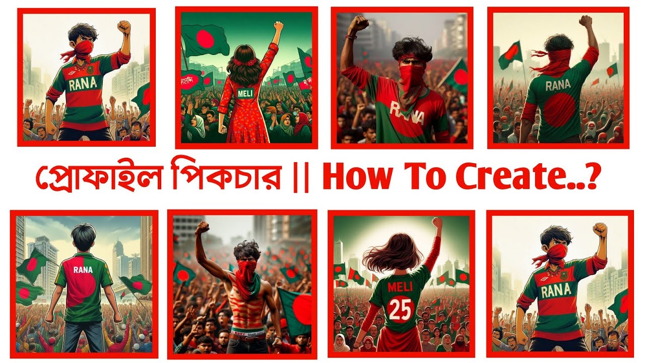 কোটা আন্দোলনের প্রোফাইল পিকচার তৈরি করুন || how to create quota andolon ...