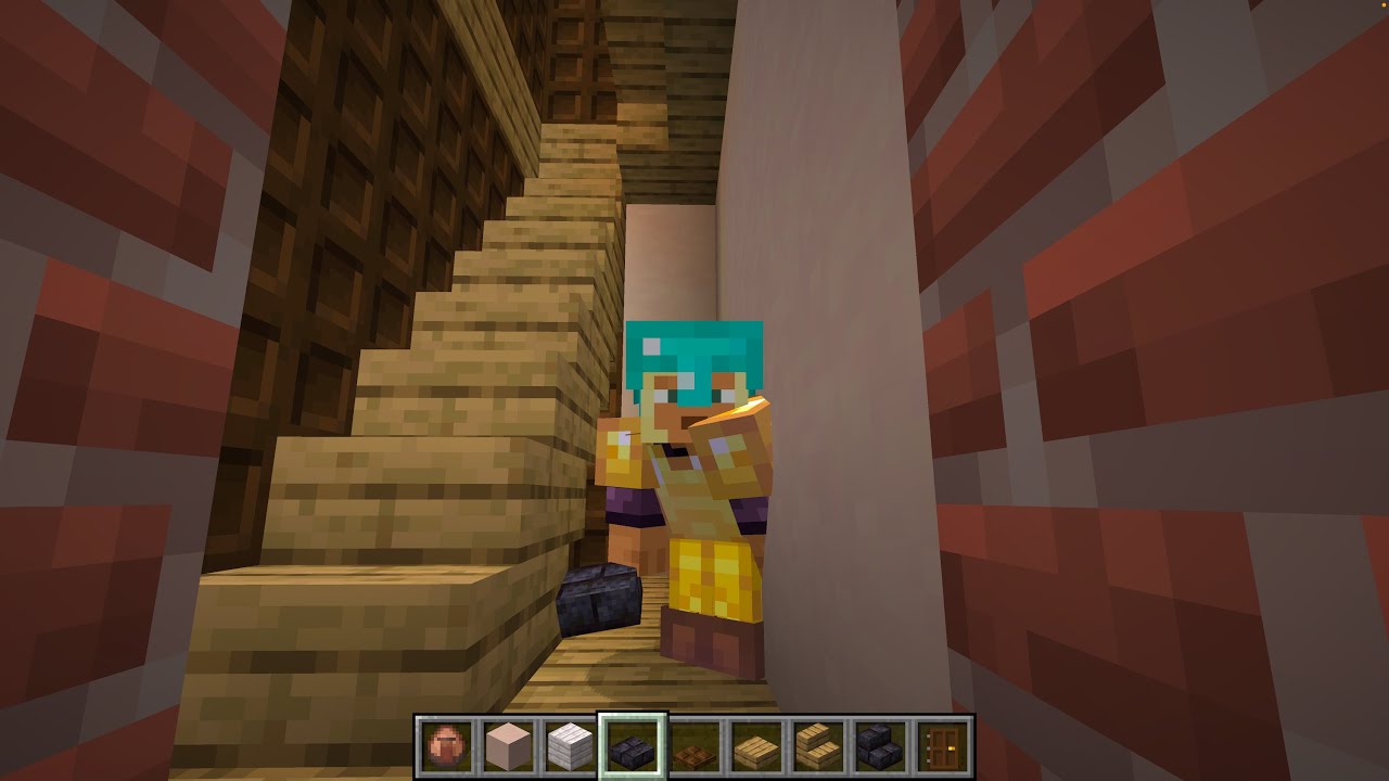 1 Finishing the Last Brick Brownstone in Minecraft - YouTube