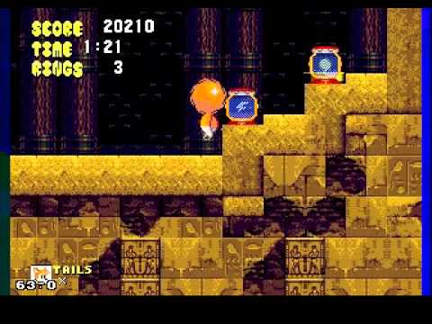 Sonic 2 SHADOW of return SECRET LEVEL - YouTube