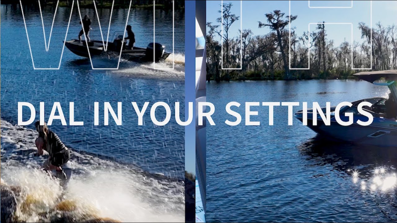 Boat Set Up Tips for Wakeboarding With Taylor McCullough - YouTube
